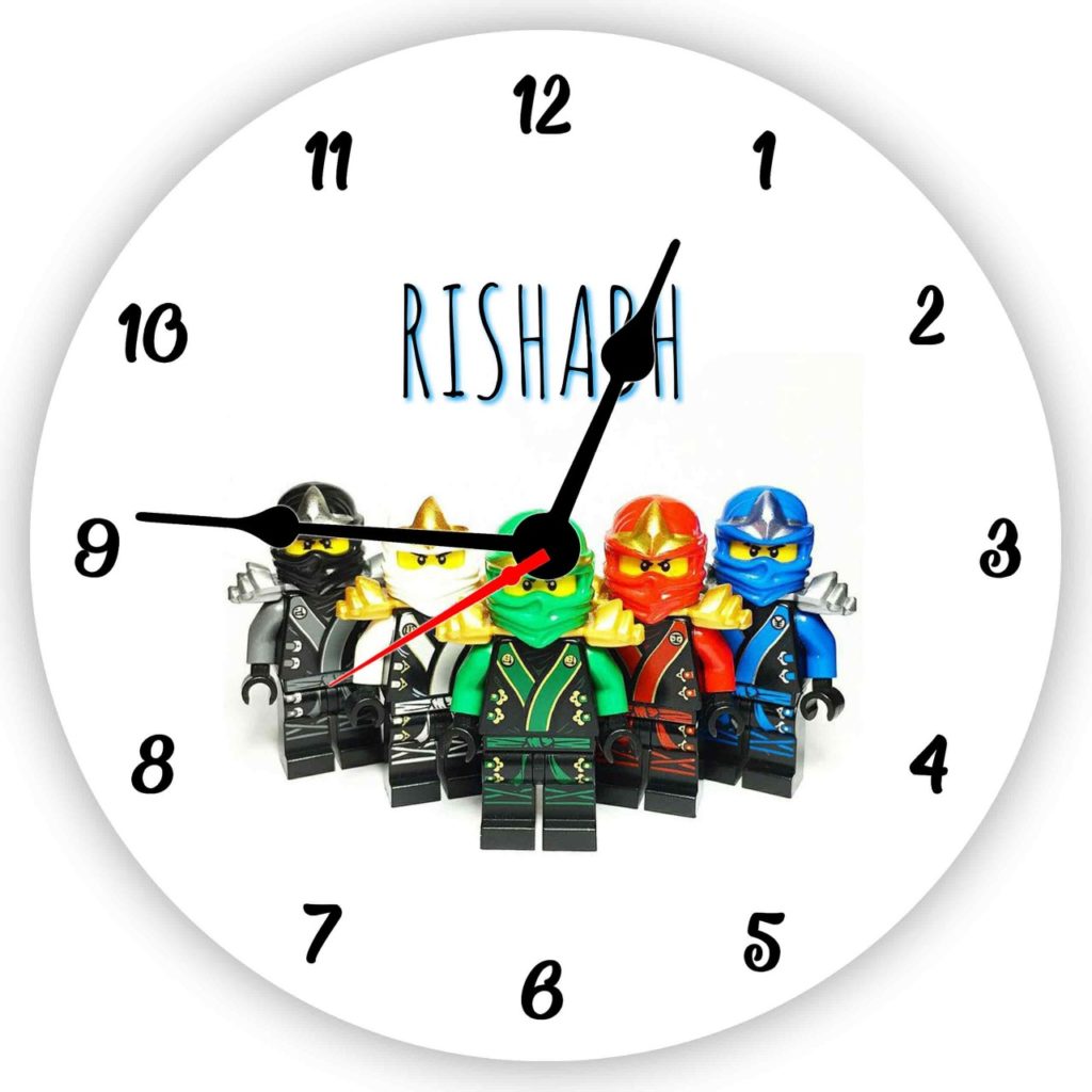 Clock – NinjaGo – Mom’s Charm