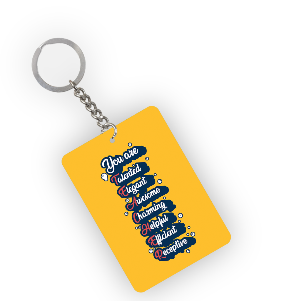 Keychain – Teacher Definition – Mom’s Charm