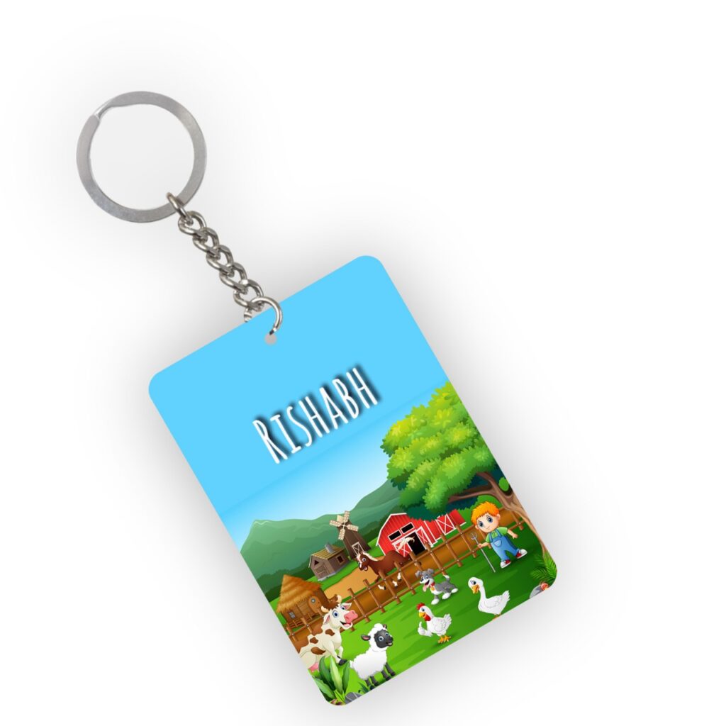 Keychain – Farm Animals – Mom’s Charm