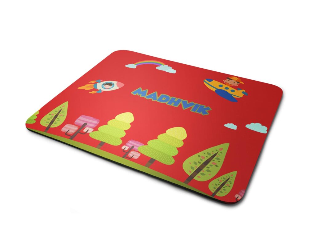 Mouse Pad – Rockets And Planes – Mom’s Charm