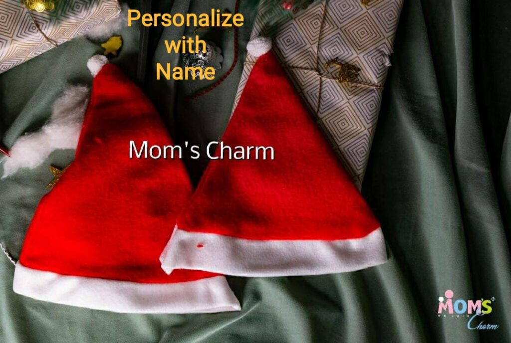 Personalized Santa Claus Cap – Mom’s Charm