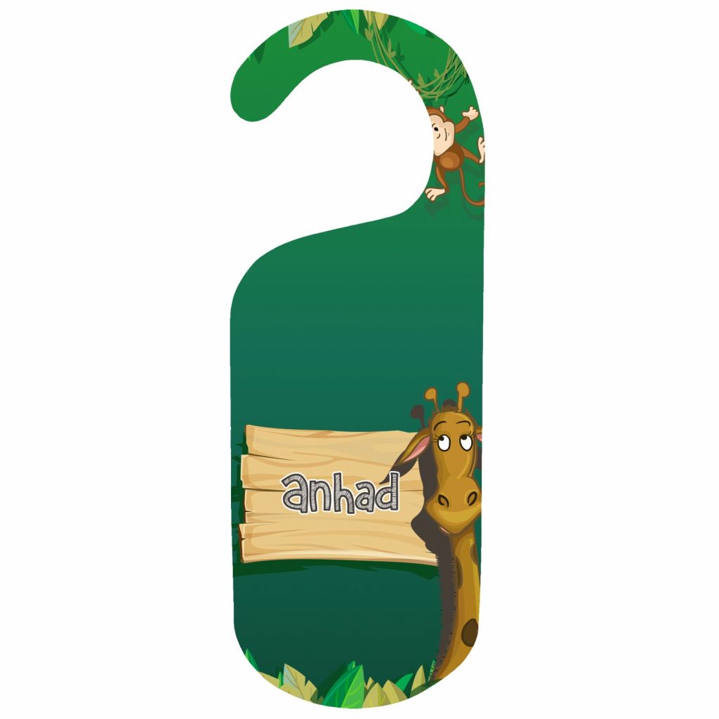 Door Hanger - Jungle - Mom's Charm