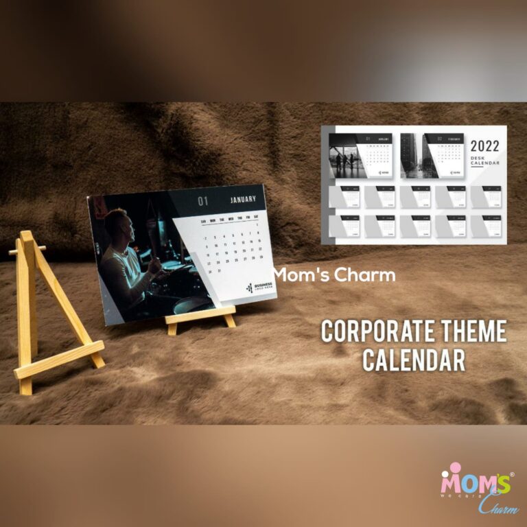 Custom Corporate Calendar – Personalize with Name / Picture – Mom’s Charm