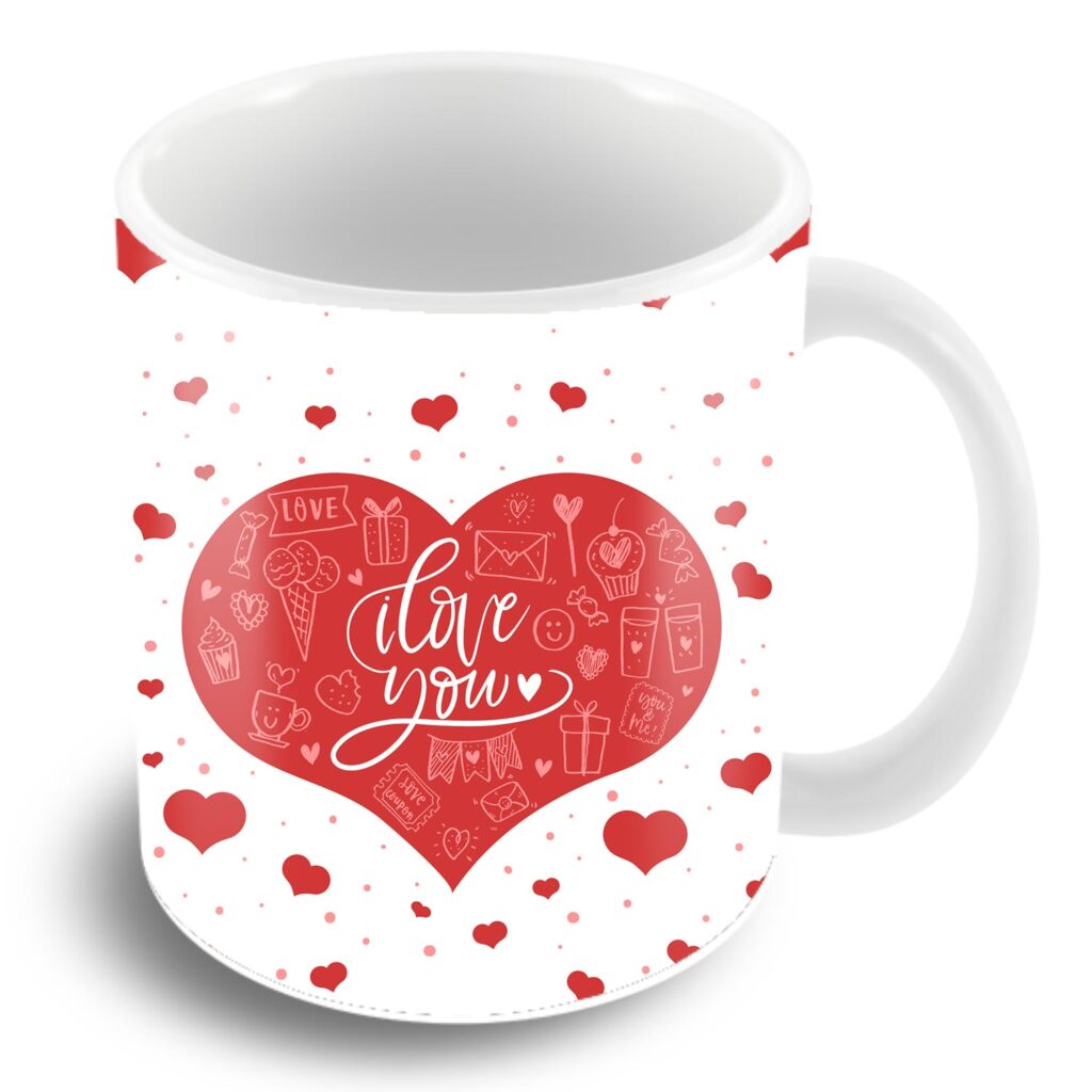 I Love You Mug – Personalize with Name – Mom’s Charm