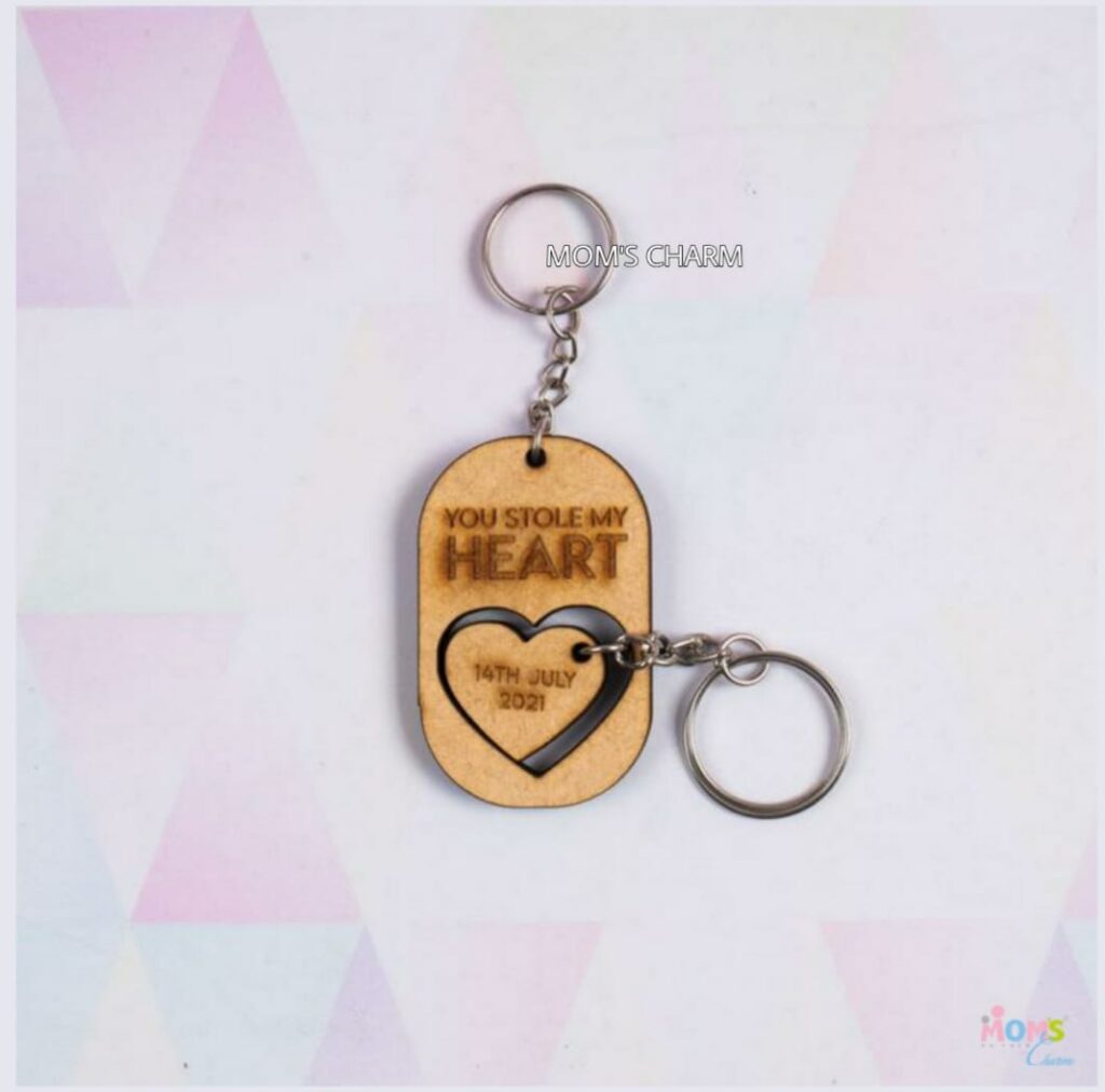 MDF Love Duo Keychain – Pack of 2 – Mom’s Charm