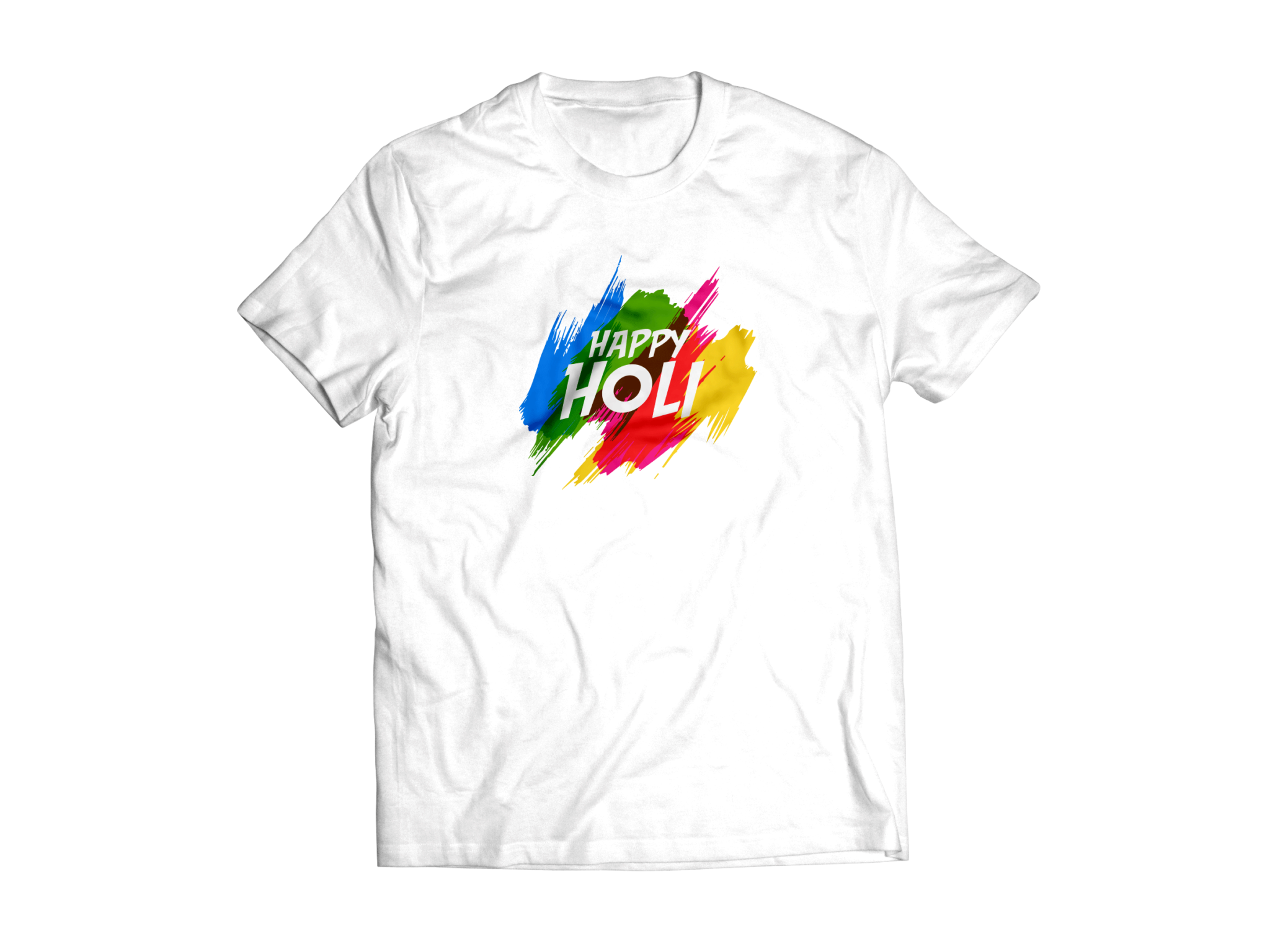 Custom Name Holi T-shirt || Personalize With Name / Logo || Design ...