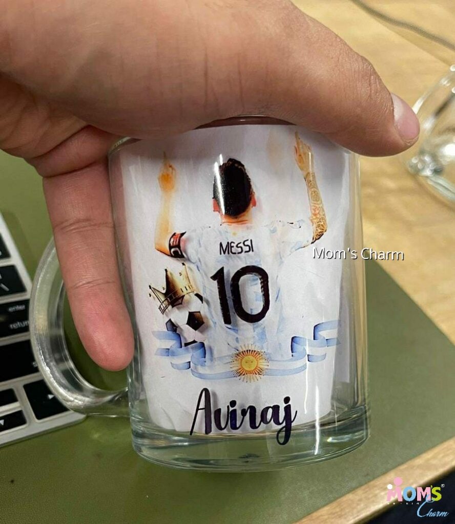Customized Clear Mug – Any Design – Mom’s Charm